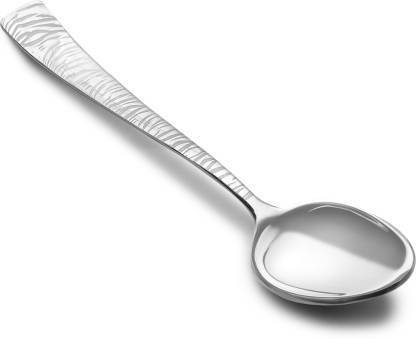 FORTUNE BLU Stainless Spoon Set with Handel Design/Set of 6 Spoons ...