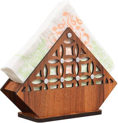 Flipkart.com | primecode 1 Compartments wooden Tissue Holder Stand ...