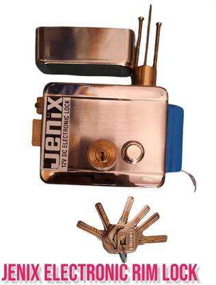 jenix Electronic Door Lock with 6 Computerised Keys Suitable for ...