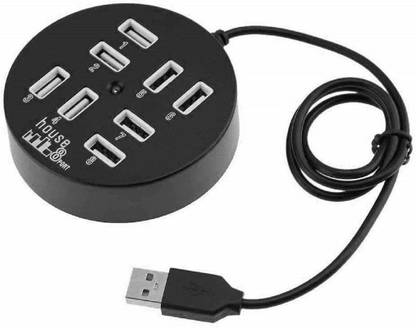 VIBOTON USB Hub 8 Port USB Hub Extension 8 Port for laptop, Multi usb 2 ...