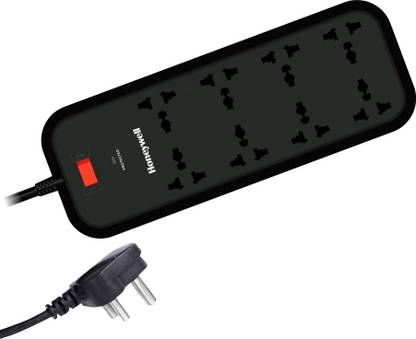 Honeywell Surge Protector, 8 Universal Sockets, 2 Meter Cord, 20000Amp ...