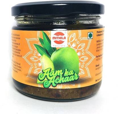 Mithila Naturals AAM Ka Achar (Mango Mustard) - MMP-202-MPM Mango ...