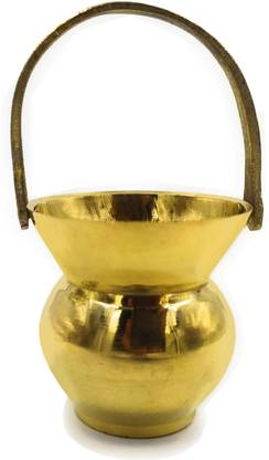 Flipkart.com | shinde exports Brass/small pital Kamandal /kalash/ 2 ...