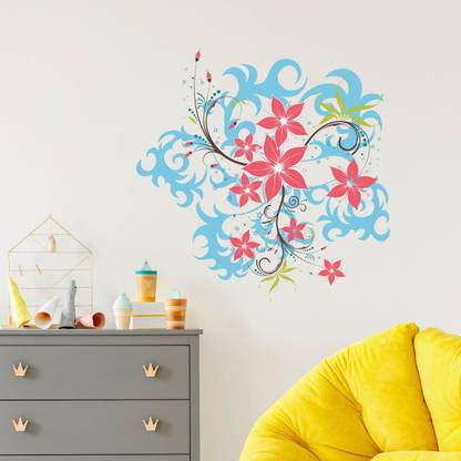 Asian Paints 49 cm Spring Star Removable Sticker Price in India - Buy ...