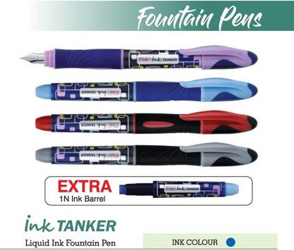FLAIR ink tanker blue Fountain Pen - Buy FLAIR ink tanker blue Fountain ...