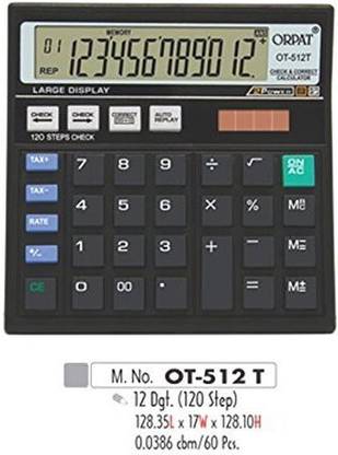Flipkart.com | ORPAT OT OT-512GT Basic Calculator - Basic