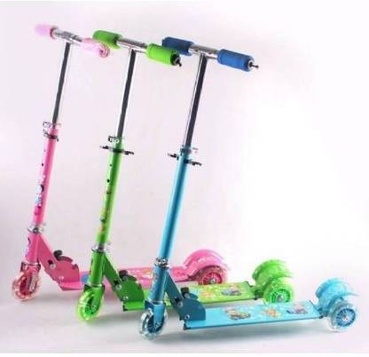 Pepino Latest Folding Kick Kids Scooty Scooter Toy and Light in Wheels ...