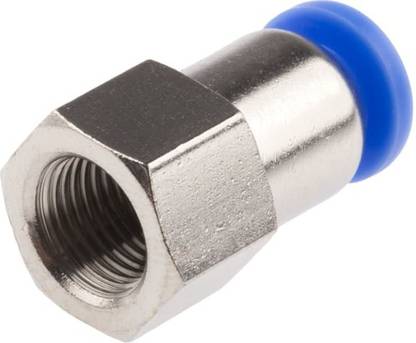 AKARI PCF 08-02 Pneumatic Female Straight CONNECTOR 8mm Tube OD X 1/4 ...
