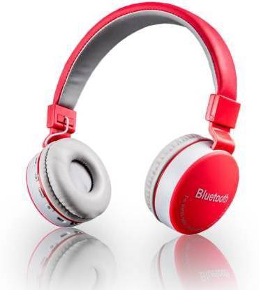 CELWARK Red Bluetooth Headphon Foldable Wireless Bluetooth Headphone ...