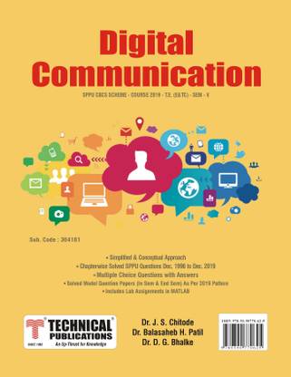 Digital Communications: Buy Digital Communications by Dr. J. S. Chitode, Dr. Balasaheb H. Patil ...