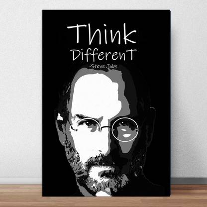 Steve Jobs Motivational Poster for Room & Office (13 inch X 19 inch ...