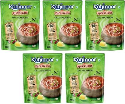 KOHINOOR Xpress Eats Ready-to-Eat Dal Makhani 300g Microwave Pack ...