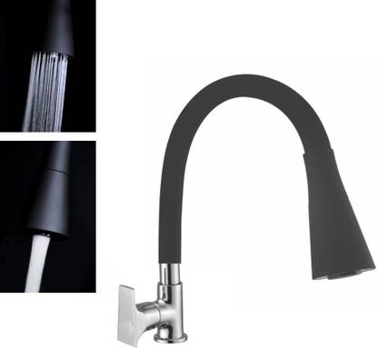 HARISTO SCB 412 Swan neck Black Dual flow kitchen/basin table mounted ...