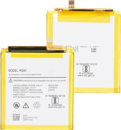 Wimax Mobile Battery For MOTOROLA KG40 / MOTO G8 PLAY / XT2015-2 ...