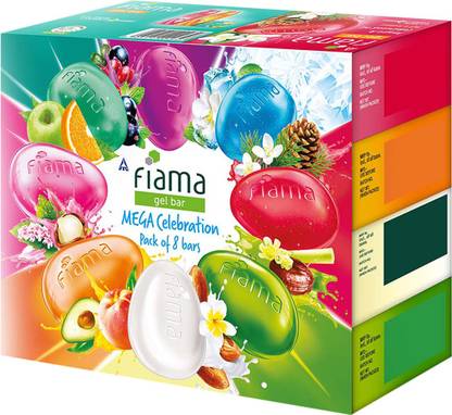 FIAMA Gel Bathing Bar Mega Celebration Pack - Price in India, Buy FIAMA ...