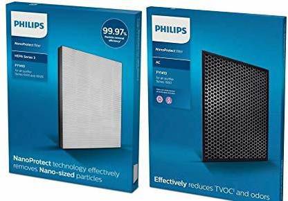 PHILIPS FY 1410 + FY 1413 Hepa + Carbon Filter for AC1215 Air Purifier ...