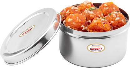 JAGGERY Steel Grocery Container - 1100 ml Price in India - Buy JAGGERY ...