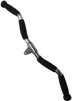 Dinetic Zig Zag Curl Handle Bar for Triceps/Biceps Exercise and ...