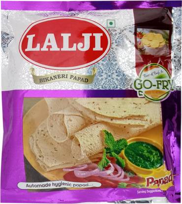 lalji Bikaneri Masala Papad 200 g Price in India - Buy lalji Bikaneri ...