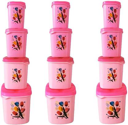 BLUE FISH Plastic Grocery Container - 500 ml, 1000 ml, 2000 ml, 3000 ml ...