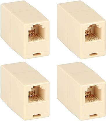 Fedus Pack of 4 RJ11 Coupler, Telephone Phone Line Connector Coupler ...