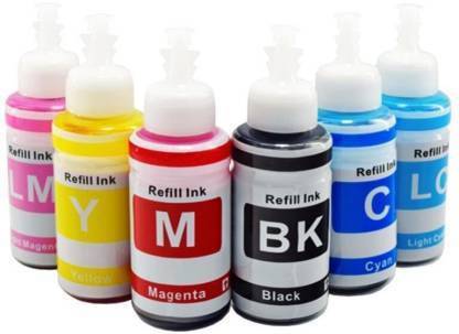 GPN PRINT Refill Ink For Epson L805 Ink Tank Printer - 6 Colors - 70 ML ...