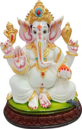 vinayakmoorti Lord Gajanand Maharaj Statue Marble Ganesha Statue Home ...