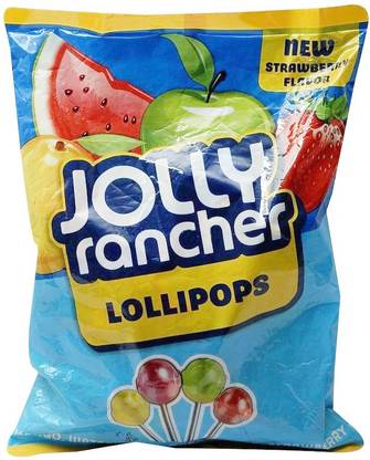 Jolly Rancher New Strawberry Flavor Assorted Lollipop Price in India ...