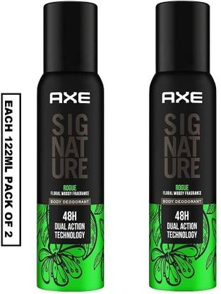 AXE Signature Rogue Floral Woody Fragrance No Gas Deodorant Body Spray ...