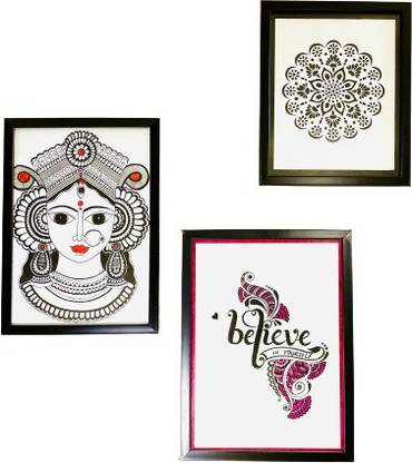 Mandal Art/Wall Decor/wall Hanging/Zentangles Fine Art Print - Disha ...