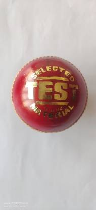 taj sports TJ TEST RED CRICKET LEATHER BALL Cricket Leather Ball - Buy ...