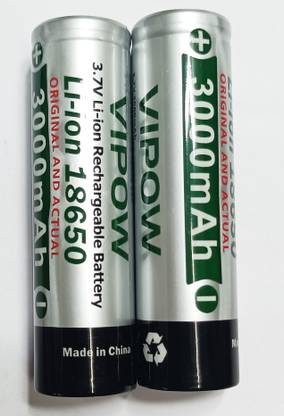 Earth Angels SCHRO70080 18650 Rechargeable 2pcs VIPOW 3000mah 3.7V ...