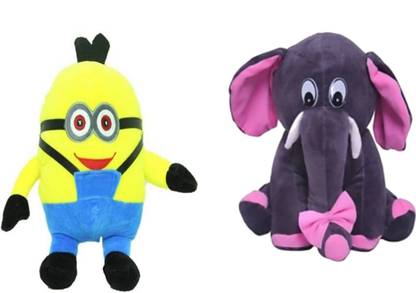 UNIQUE SKB Toys Minion With Grey Elephant - 20 cm - SKB Toys Minion ...