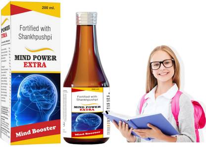 MInd power Extra Mind Booster Brain Tonic Fortified With Shankhpushpi ...