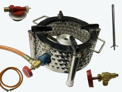 SURYALAXMI byYASH 10*10 Stainless Steel Round Diamond cut design Gas ...