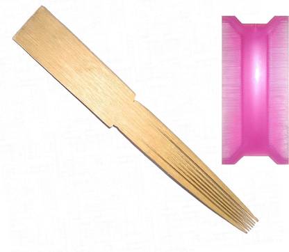 KGR Splash Wooden & Plastic Fine Tooth Dust Lice Remove comb - Price in ...