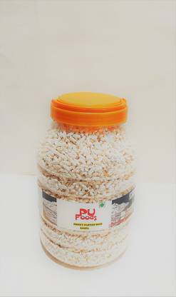 PU FOODS SWEET PUFFED RICE ( KHEEL ) FOR DIWALI POOJA Puffed Rice (Long ...