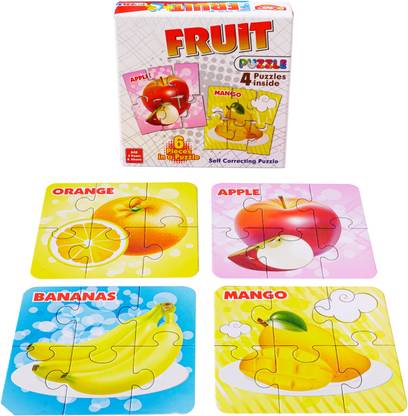 lefan Fruit puzzle for kids , first Jigsaw Puzzle for Kids for Age 3 ...
