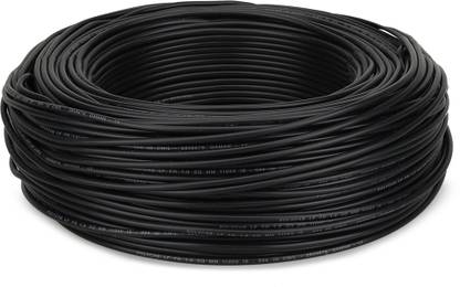 Polycab FR Grade PVC Compound Black 90 m Wire Price in India - Buy ...