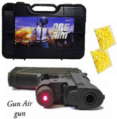 QWICK CLICK Guns & Darts Air Pistol Shooting Gun, Air Gun, Laser Light ...