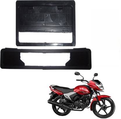 RWT Quality Two Wheeler Bike Number Plate Protection FrameFor Yamaha ...