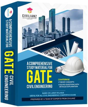 A Comprehensive Study Material for GATE Civil Engineering: Buy A ...