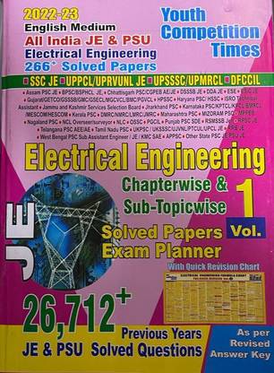 2022-23 Electrical Engineering Vol 1all India Je & Psu: Buy 2022-23 Electrical Engineering Vol ...