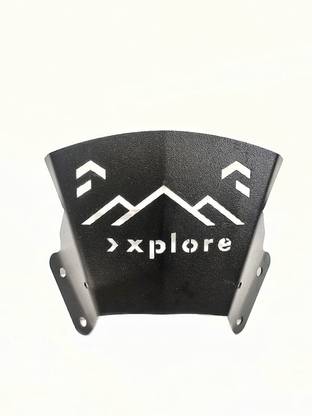 Xplore Metal Offroad Visor For Hero XPulse 200 Bike Headlight Visor ...