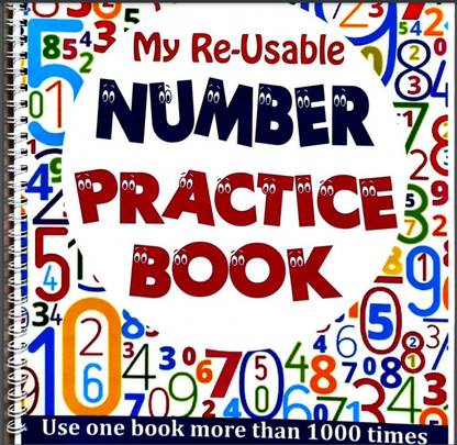 Mt hub Reusable Number Practice Book For Kids Price in India - Buy Mt ...