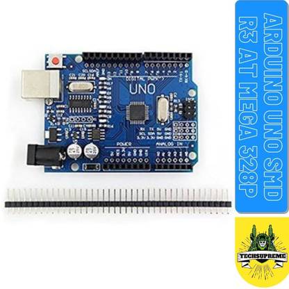 TechSupreme Arduino UNO SMD R3 ATmega328p Electronic Components ...