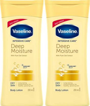 Vaseline Intensive care Deep Moisture Body Lotion Pack of 2 (2*200 ML) - Price in India, Buy ...