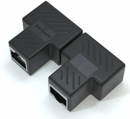 ELECTRO WOLF RJ45 Joiner Adapter 1 to 2 Ethernet Extender Coupler ...