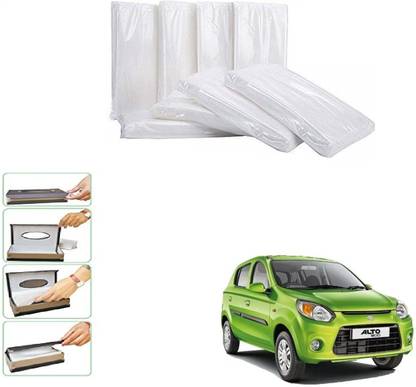 AuTO ADDiCT Car Tissue Box Refiller facial tissue (Pack of 10,100 pulls ...