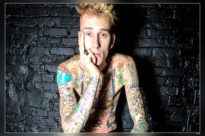 Machine Gun Kelly Mgk Rapper Actor Musician Matte Finish Poster Paper ...